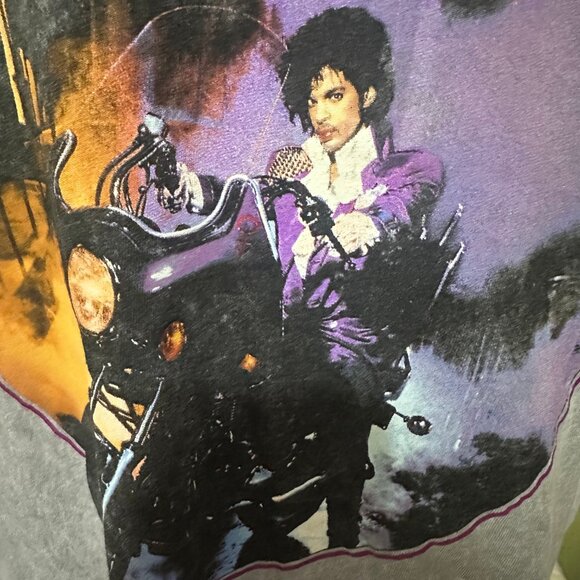 Prince | Shirts | Prince Purple Rain Mens Gray Tye Dye T Shirt Size Xl ...